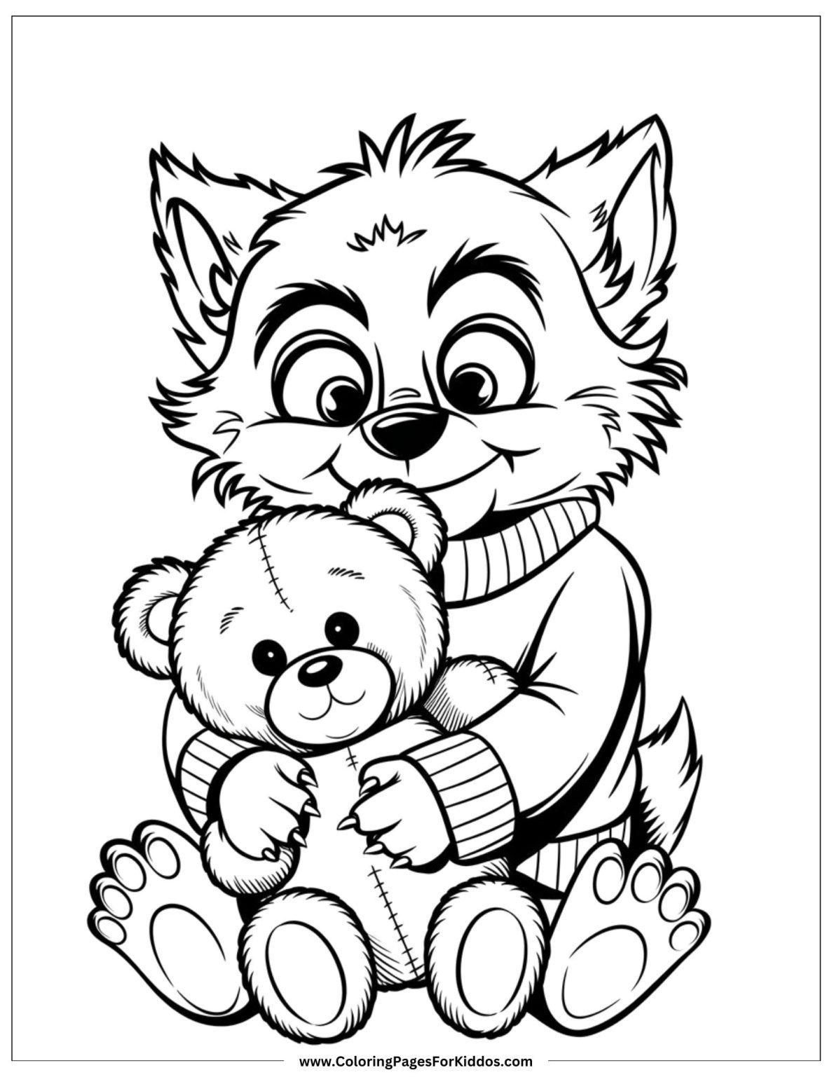 Horror Coloring Pages: 48 Free Printable PDFs