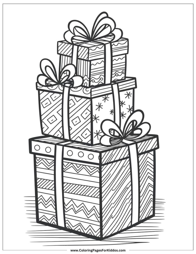 Christmas Coloring Pages: 48 Free Printable PDFs