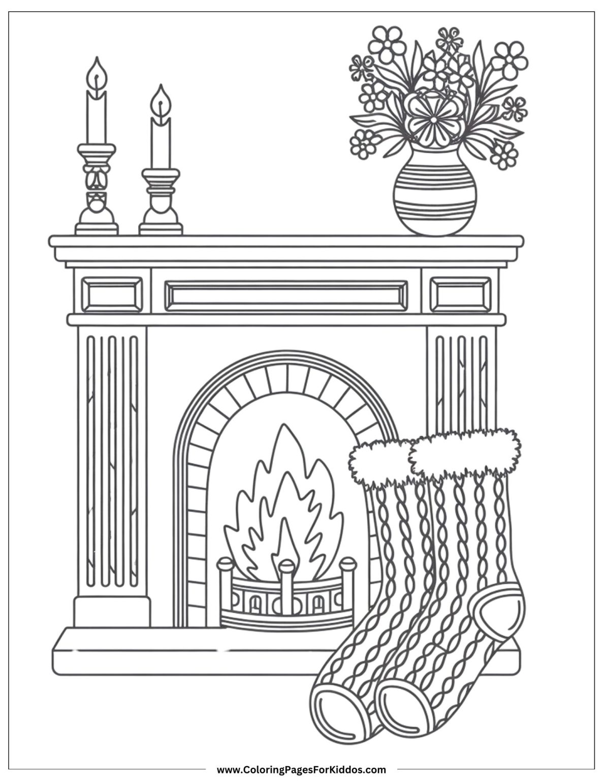 Winter Coloring Pages: 48 Free Printable PDFs