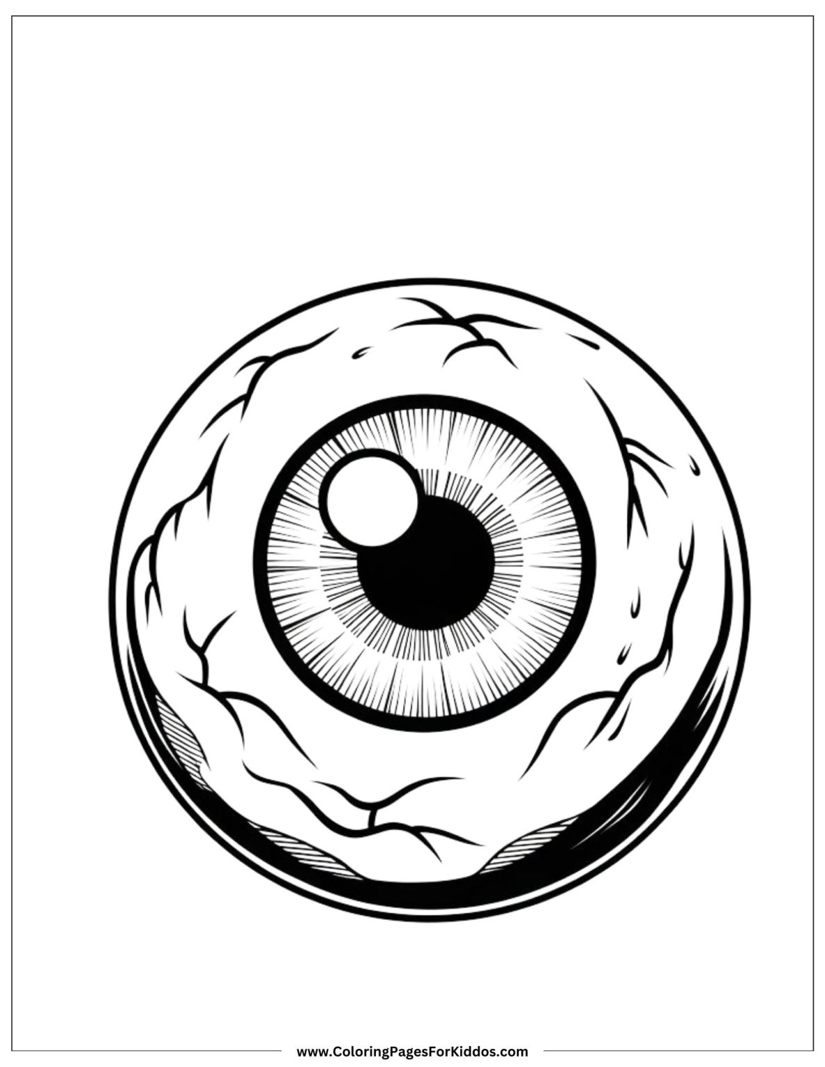 Scary Coloring Pages: 48 Free Printable PDFs