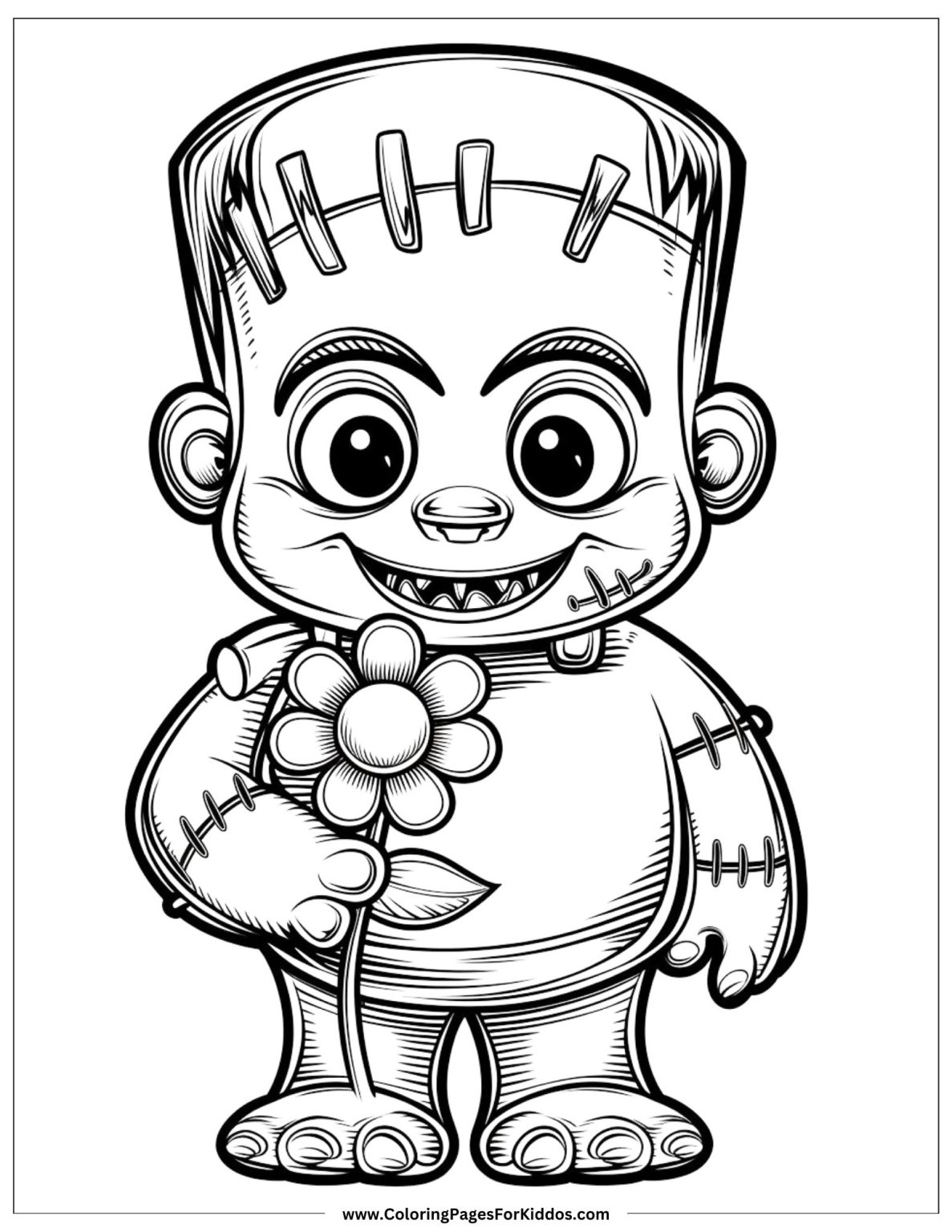 Horror Coloring Pages: 48 Free Printable PDFs