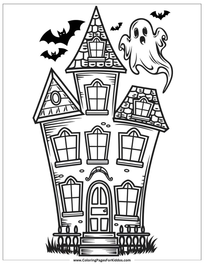 Horror Coloring Pages: 48 Free Printable PDFs