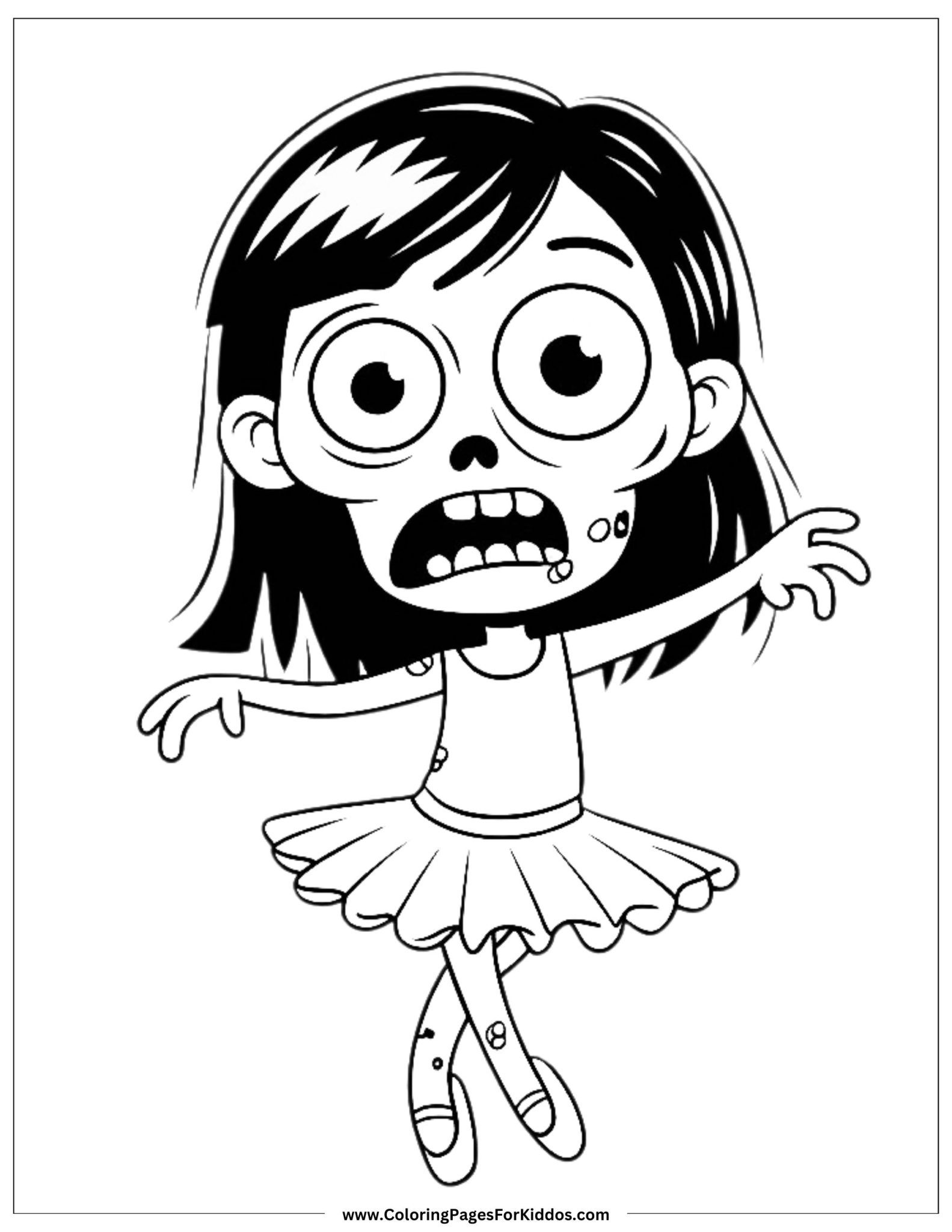 Zombie Coloring Pages: 48 Free Printable PDFs
