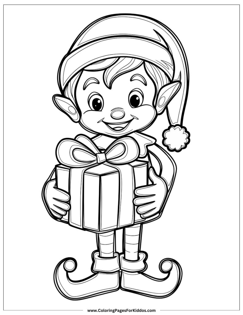 Christmas Coloring Pages: 48 Free Printable PDFs
