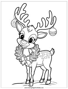 Winter Coloring Pages: 48 Free Printable PDFs