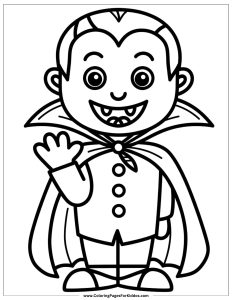 Horror Coloring Pages: 48 Free Printable PDFs