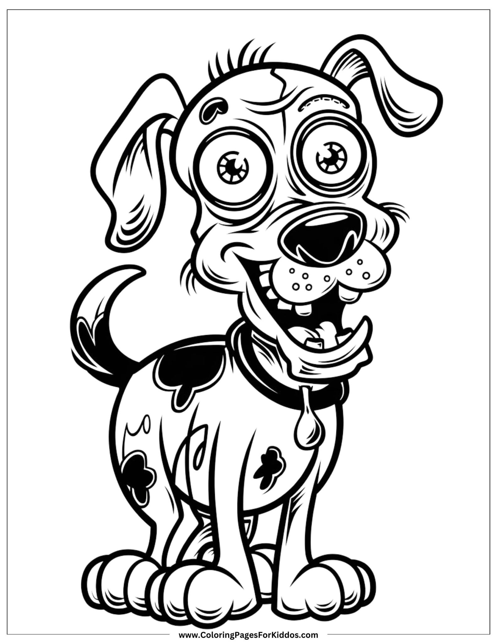 Zombie Coloring Pages: 48 Free Printable PDFs