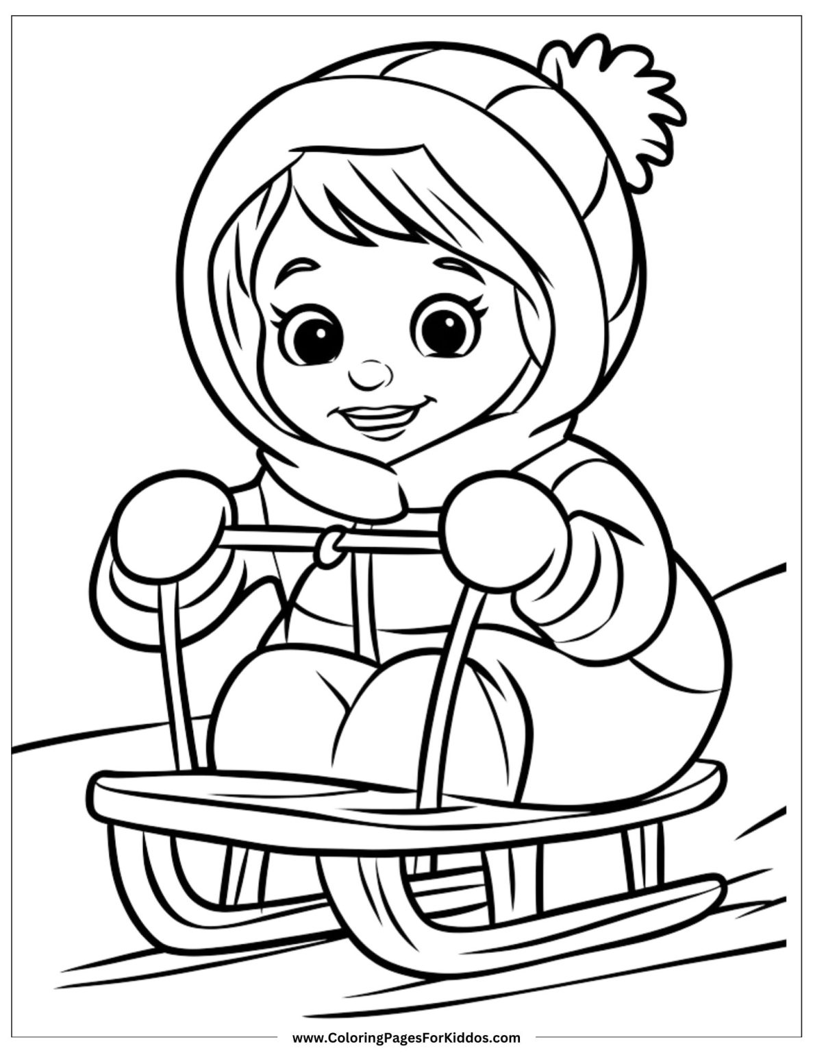 Winter Coloring Pages: 48 Free Printable PDFs