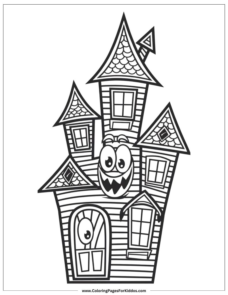 Scary Coloring Pages: 48 Free Printable PDFs