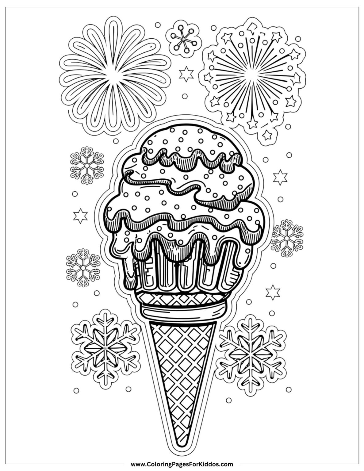 January Coloring Pages: 48 Free Printable PDFs