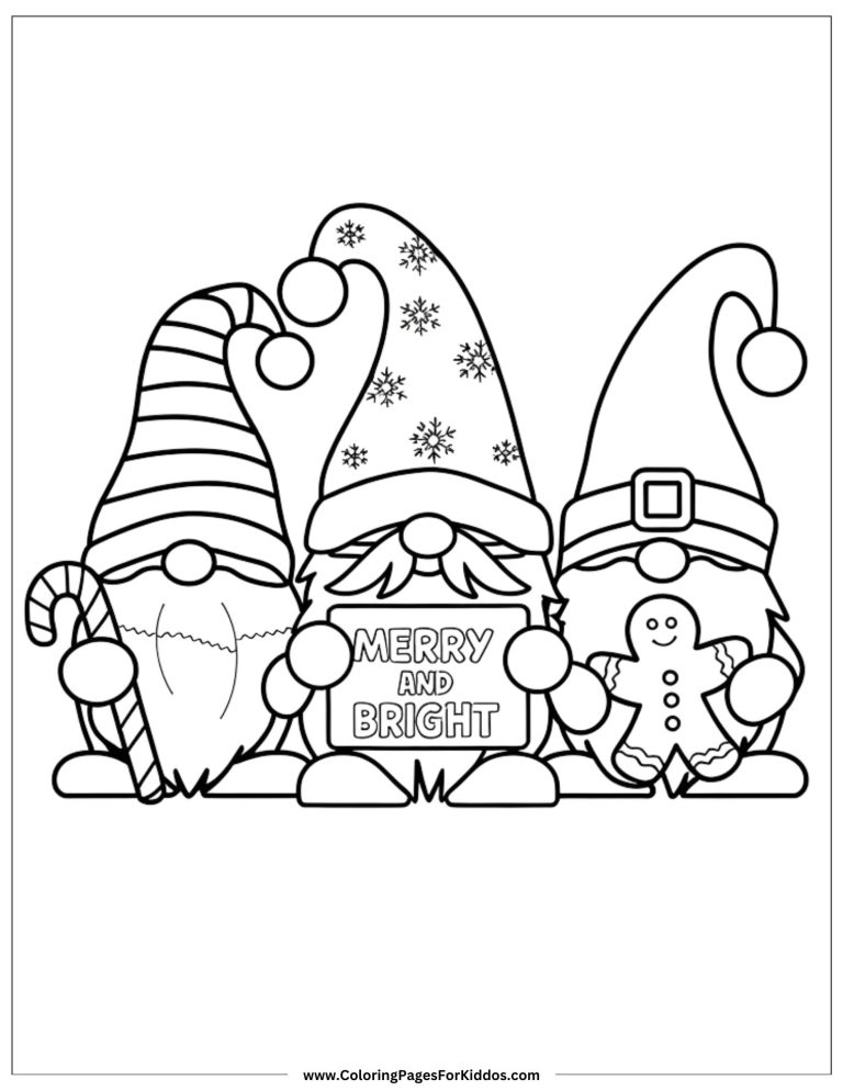 Winter Coloring Pages: 48 Free Printable PDFs