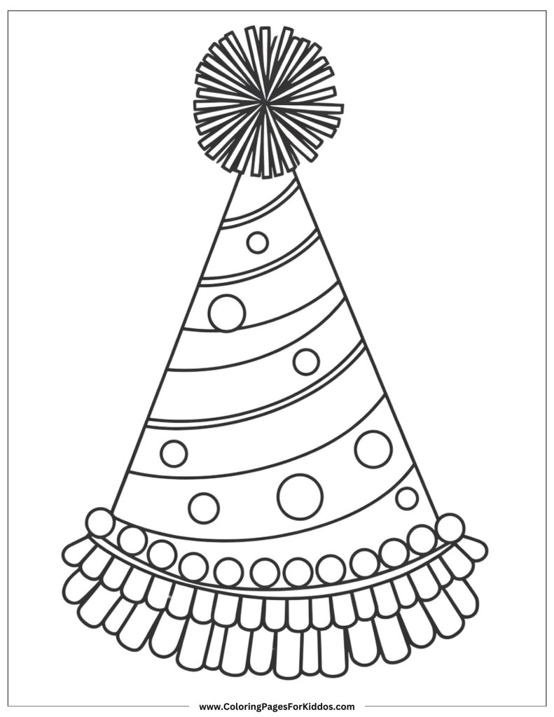 New Year's Coloring Pages: 48 Free Printable PDFs
