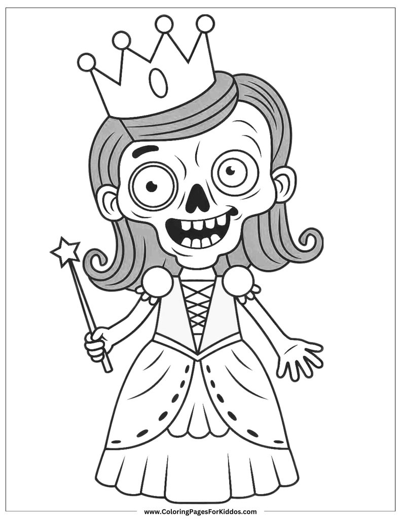 Zombie Coloring Pages: 48 Free Printable PDFs