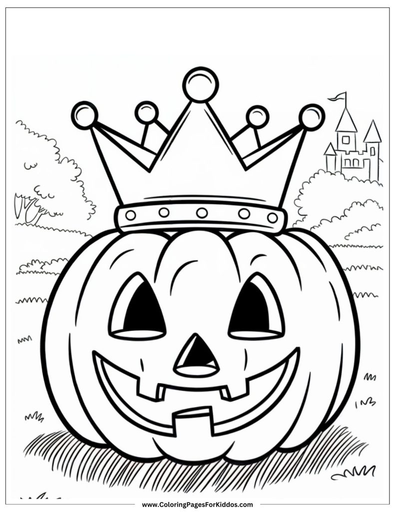 Pumpkin Coloring Pages: 48 Free Printable PDF