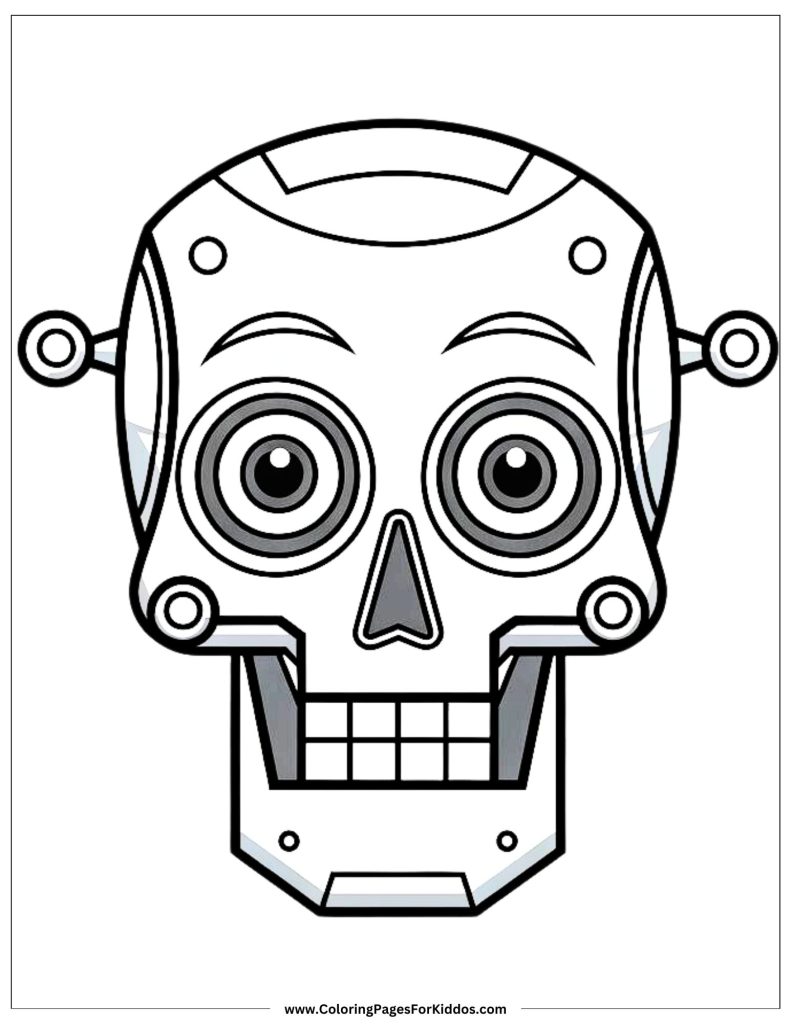 Skull Coloring Pages: 48 Free Printable PDFs
