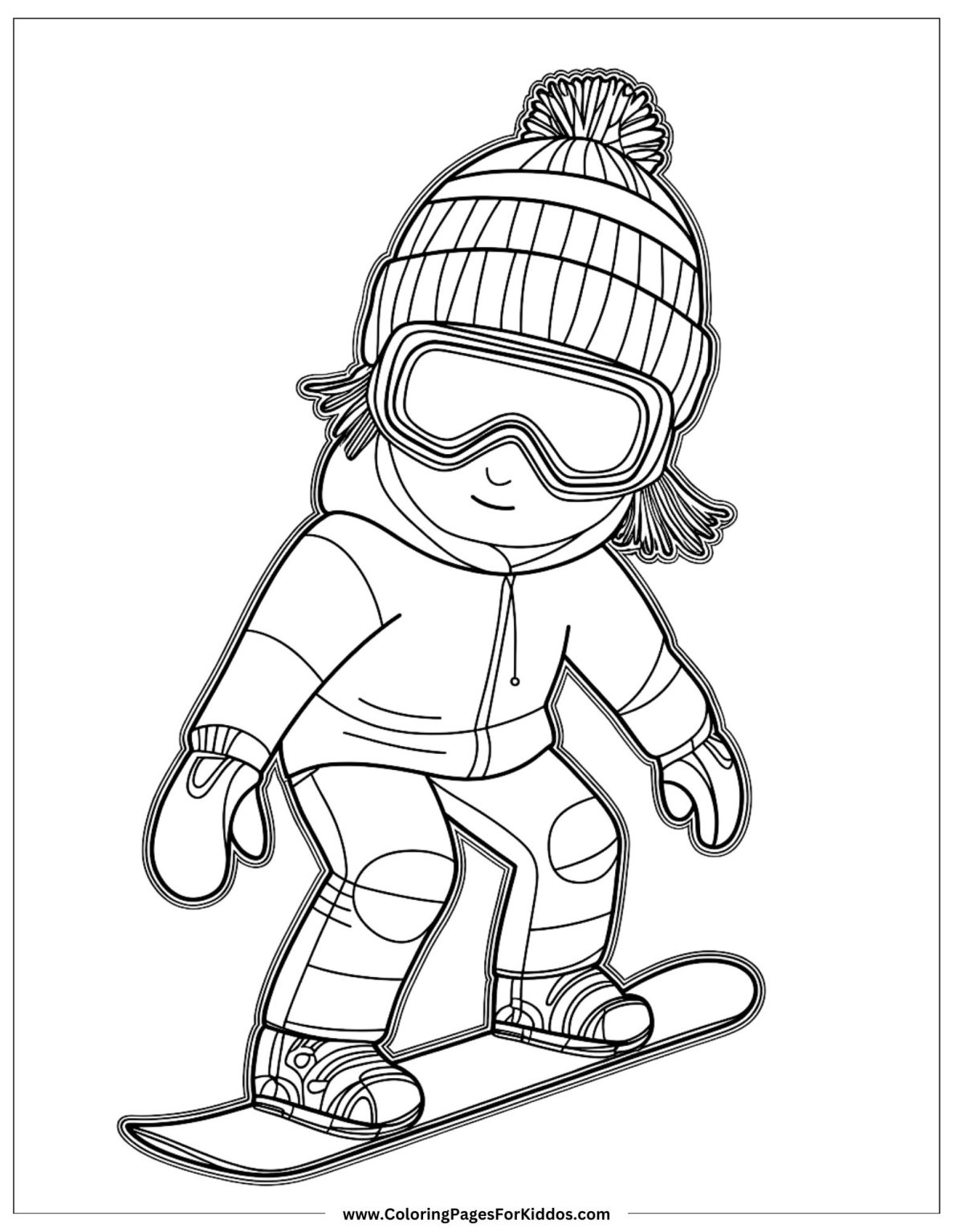 January Coloring Pages: 48 Free Printable PDFs