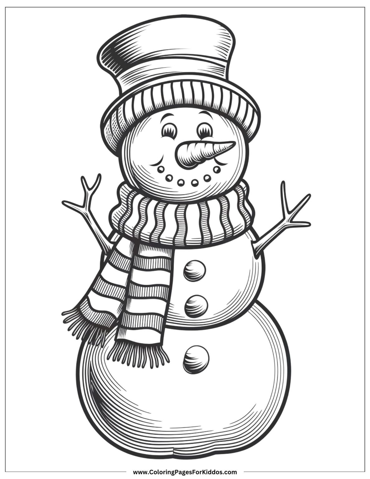 Christmas Coloring Pages: 48 Free Printable PDFs