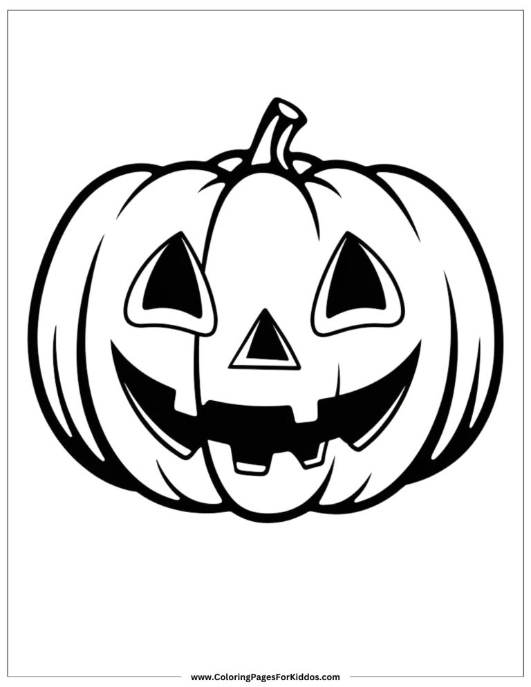 Halloween Coloring Pages: 48 Free Printable PDFs