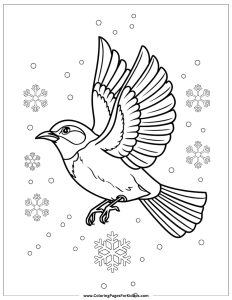 Winter Coloring Pages: 48 Free Printable PDFs