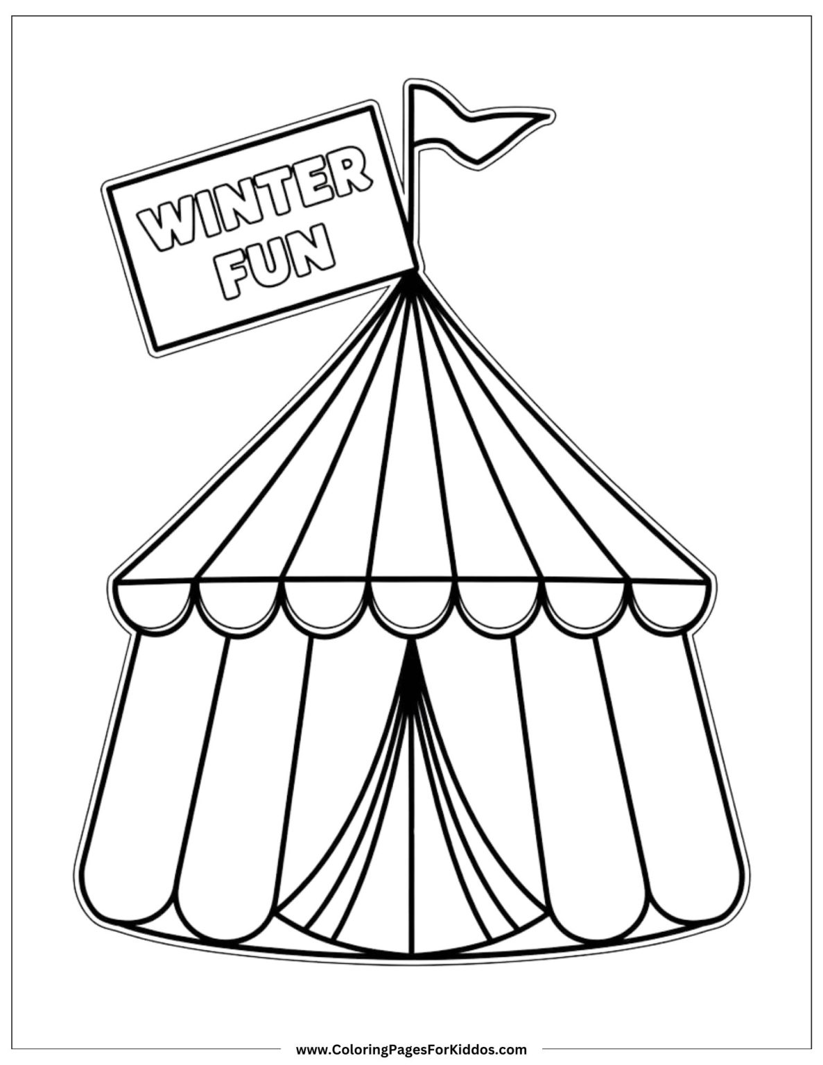 January Coloring Pages: 48 Free Printable PDFs