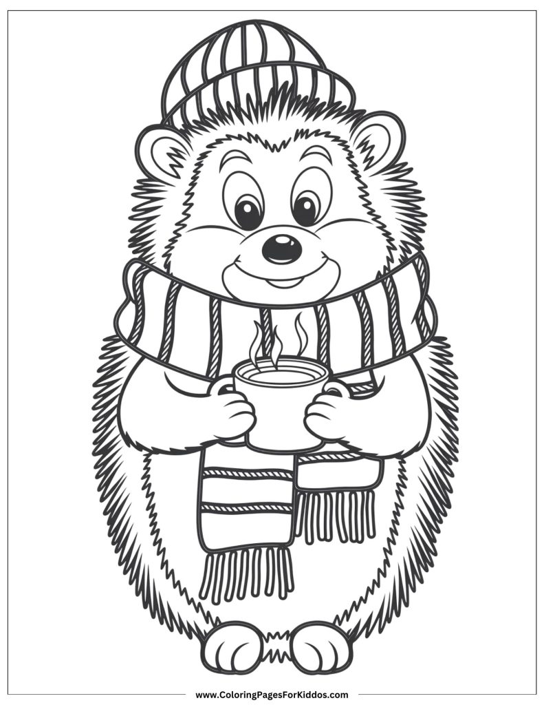 January Coloring Pages: 48 Free Printable PDFs
