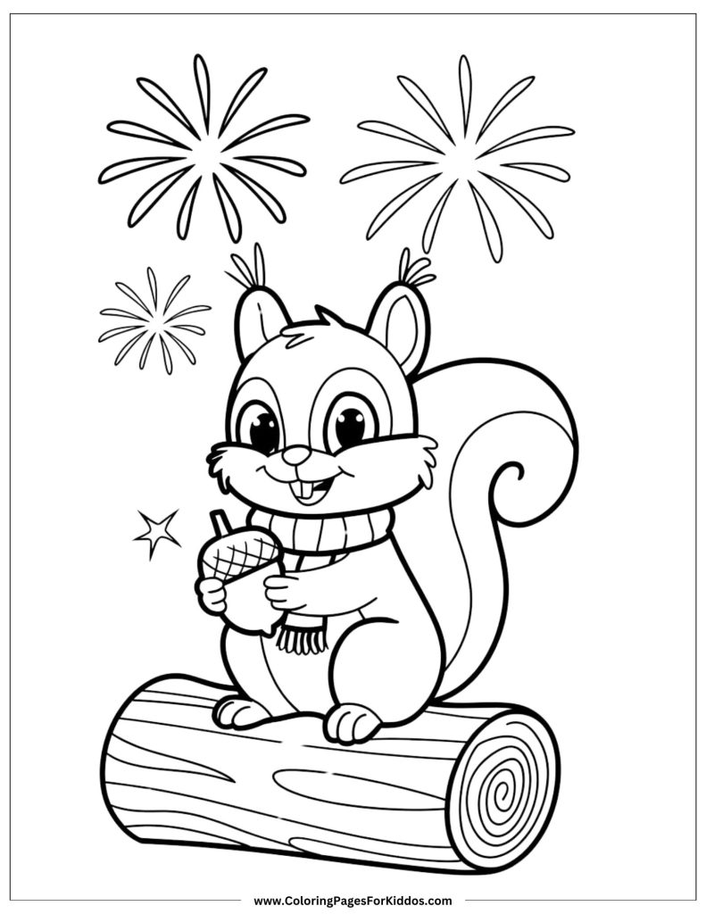 January Coloring Pages: 48 Free Printable PDFs