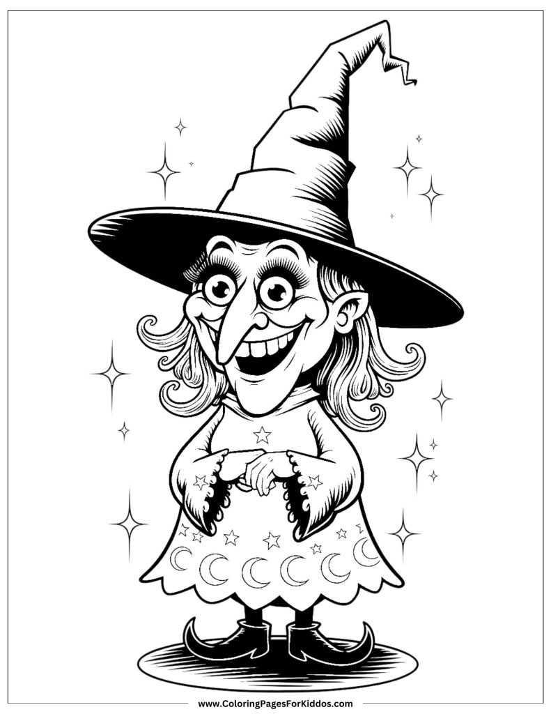Scary Coloring Pages: 48 Free Printable PDFs