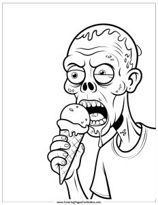 Zombie Coloring Pages: 48 Free Printable PDFs