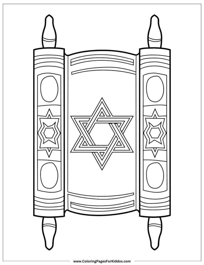 Hanukkah Coloring Pages: 22 Free Printable PDFs
