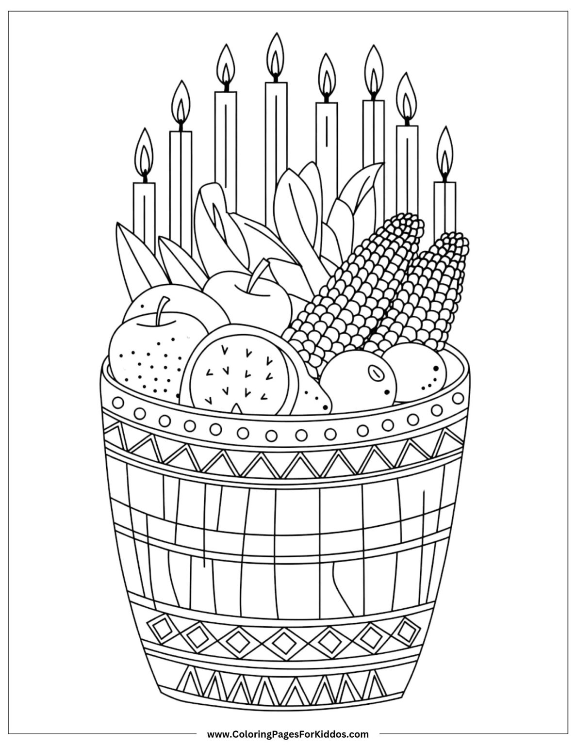 Kwanzaa Coloring Pages: 48 Free Printable PDFs