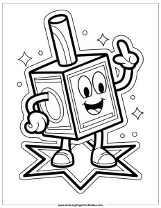 Hanukkah Coloring Pages: 22 Free Printable PDFs