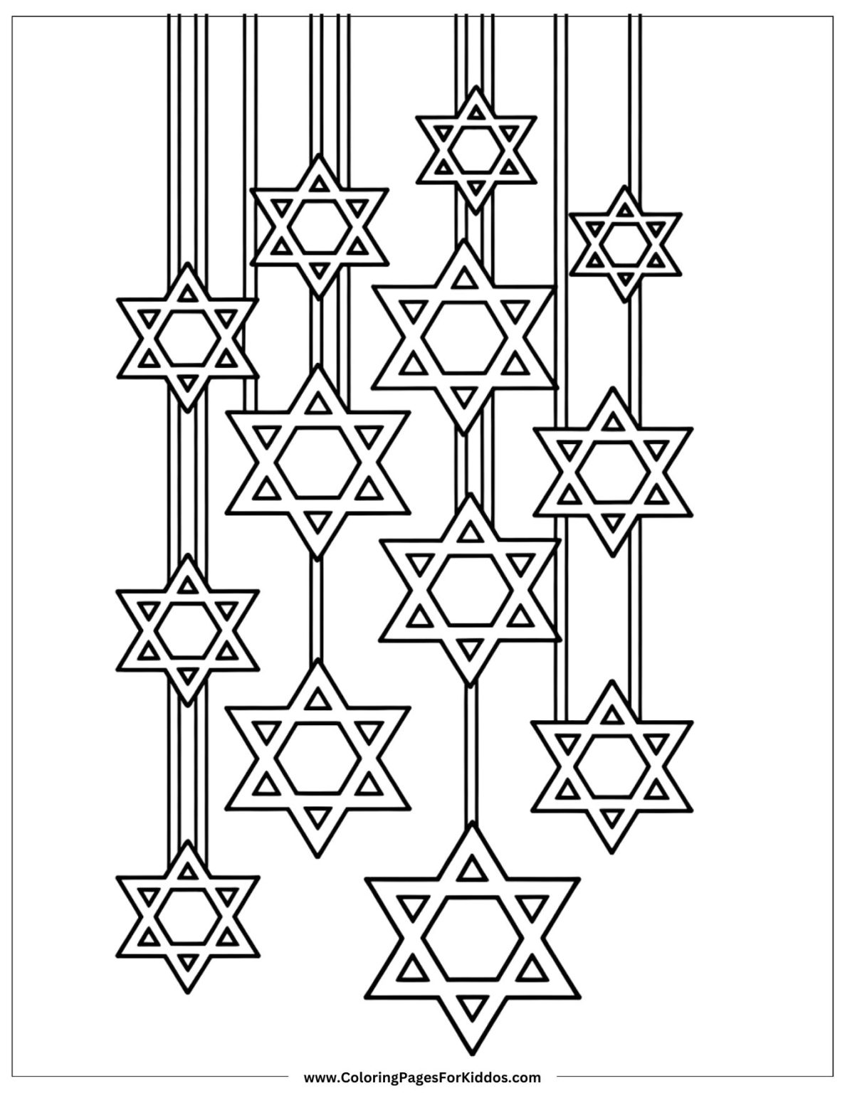 Hanukkah Coloring Pages: 22 Free Printable PDFs