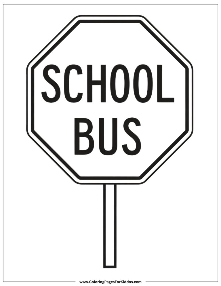 Back To School Coloring Pages: 48 Free Printable PDFs