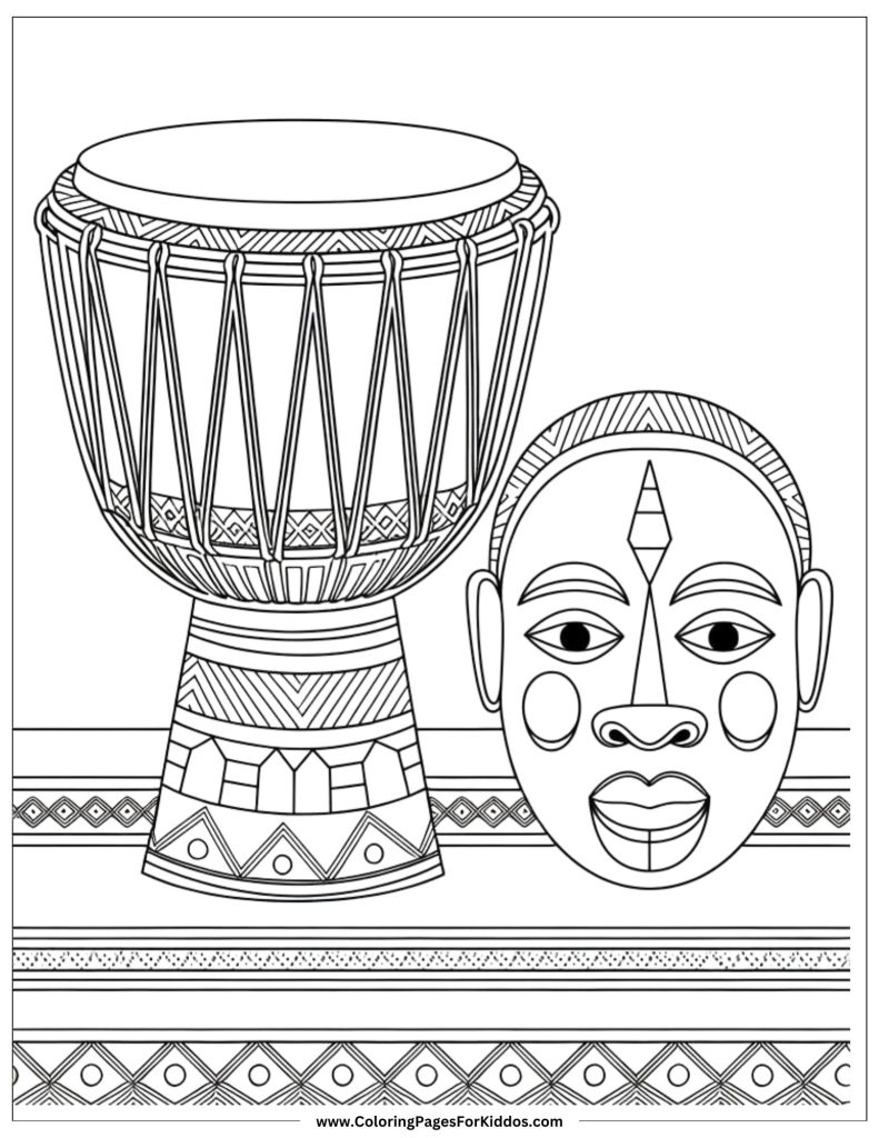 Kwanzaa Coloring Pages: 48 Free Printable PDFs