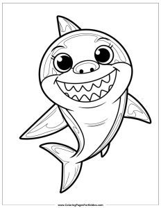 Shark Coloring Pages: 48 Free Printable PDFs