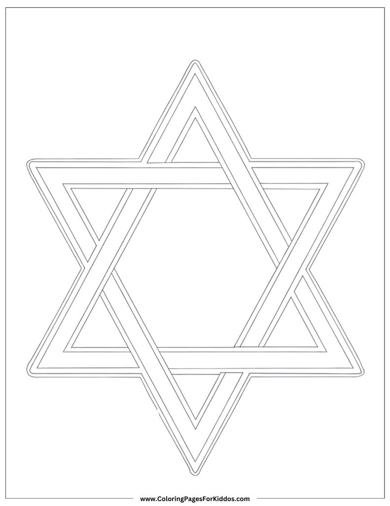 Hanukkah Coloring Pages: 22 Free Printable PDFs