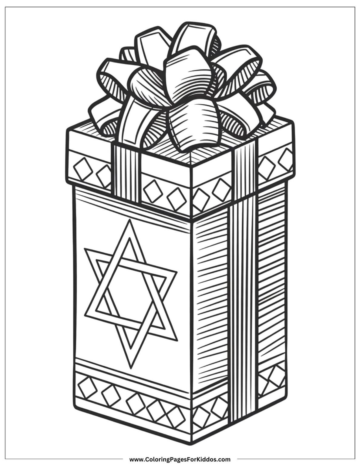 Hanukkah Coloring Pages: 22 Free Printable PDFs