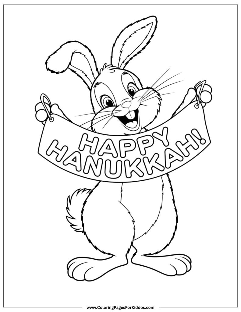 Hanukkah Coloring Pages: 22 Free Printable PDFs